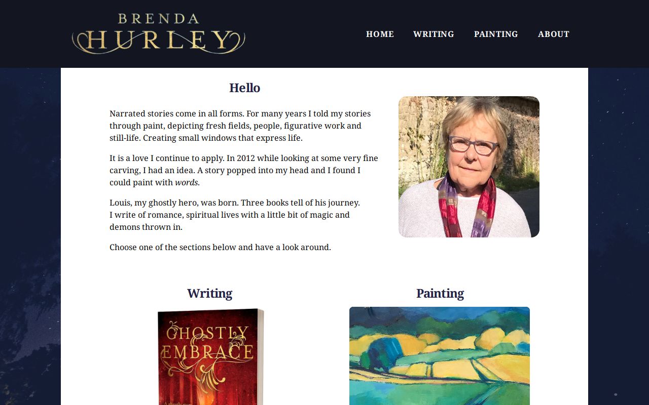 Brenda Hurley: Writing & Painting